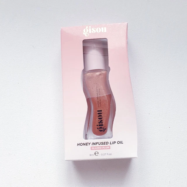 GISOU HONEY INFUSED Lip Oil Glazed Plum 8ml Full Size Brand New In Box ...