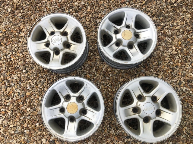 LAND ROVER DEFENDER Boost Alloys (genuine) set Of Four - Cheap Set !! £ ...