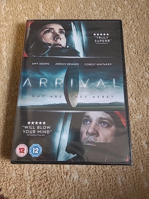 ARRIVAL DVD SCIENCE Amy Adams, Jeremy Renner.. New And Still Sealed EUR ...