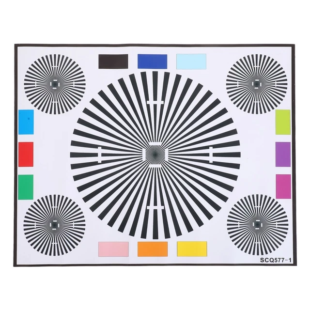 SURVEILLANCE LENS TEST Card Camera Calibration Tool Repair Tools £12.29 ...
