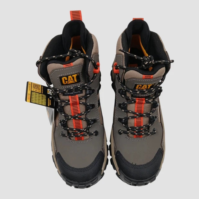 CATERPILLAR MEN'S INVADER Mid Vent Composite Toe Work Boots P91666 Size ...