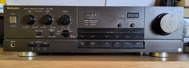 TECHNICS SU-V550 HIFI Separate Amplifier Phono Input £99.00 - PicClick UK