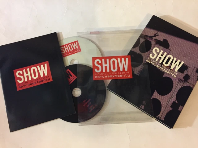 MATCHBOX TWENTY 'SHOW, A Night In The Life Of' 2004 Region 4 : 2 Disc ...