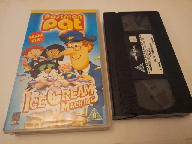 POSTMAN PAT ICE Cream Machine - Rare UK PAL VHS Boxed VGC £20.34 ...