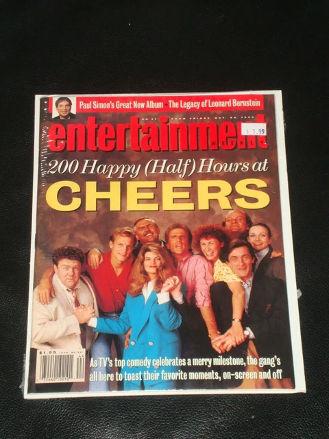 ENTERTAINMENT WEEKLY MAGAZINE 1990, CHEERS, Ted Danson, Paul Simon ...