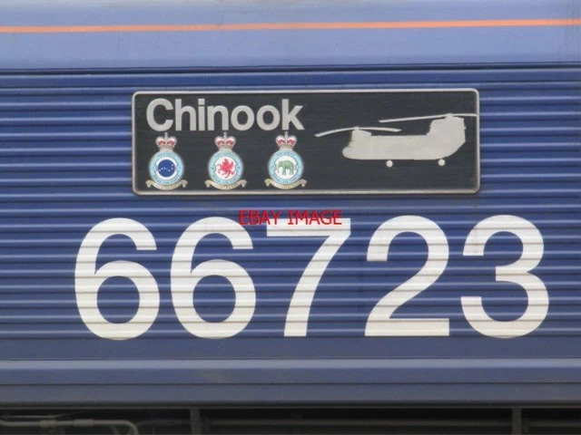 PHOTO CLASS 66 66723 Chinook Nameplate 07/02/10 EUR 2,41 - PicClick FR