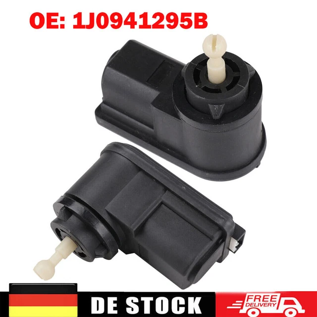 2X STELLMOTOR SCHEINWERFER Leuchtweitenregulierung Für VW Golf AUDI ...