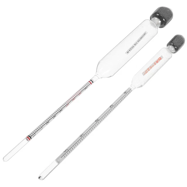 1 SET KITCHEN Lactometer Sugar Hydrometer Syrup Hydrometer Glass Milk ...