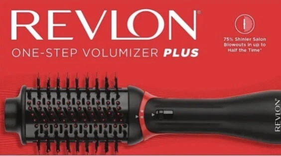 REVLON ONE STEP Volumizer Plus Hair Dryer & Hot Air Brush Model ...
