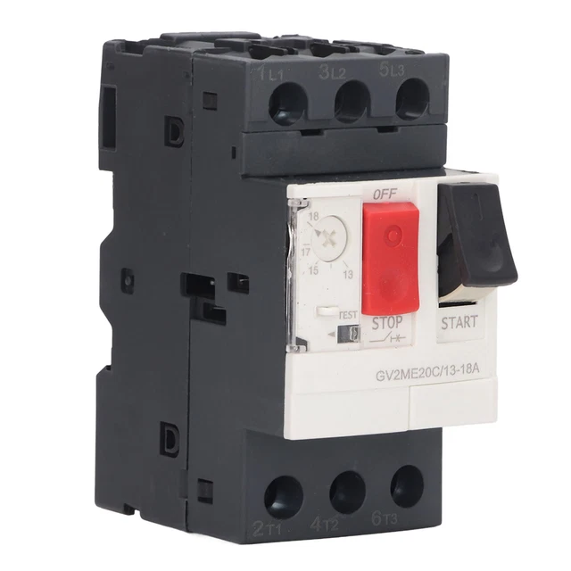 (GV2-ME20C 13-18A)AC 690V Motor Circuit Breaker 3P Overload Protection ...