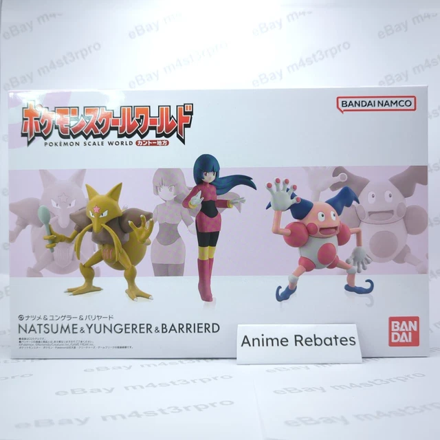 EXCLUSIVE* POKEMON SCALE World Collection Kanto Region Sabrina Kadabra ...