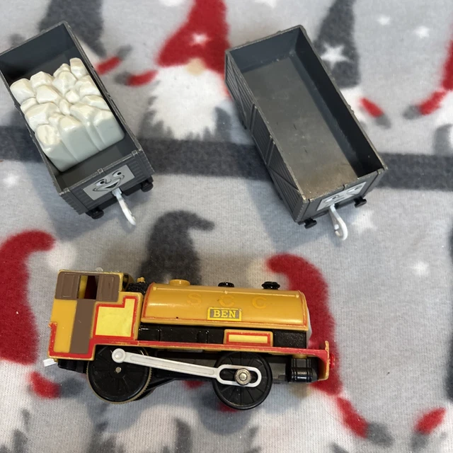 TOMY TRACKMASTER BEN with troublesome vans £10.00 - PicClick UK