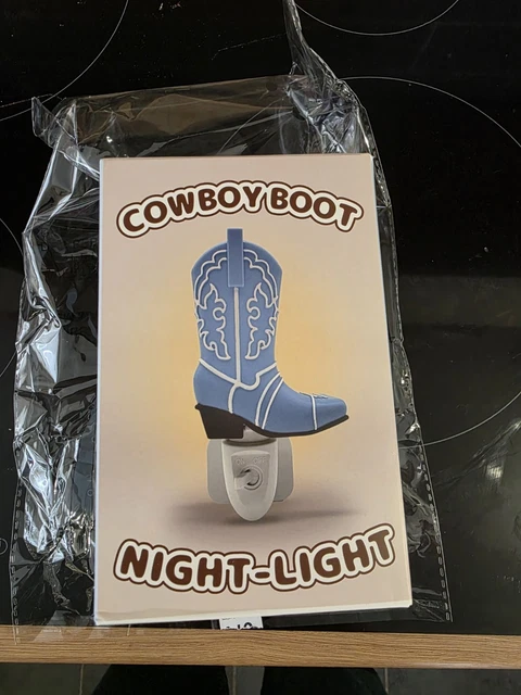 COWBOY BOOT NIGHT Light £6.50 - PicClick UK