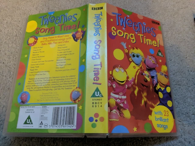 TWEENIES ~ SONG Time VHS Video Tape Cassette ~ Vintage Children's TV ...