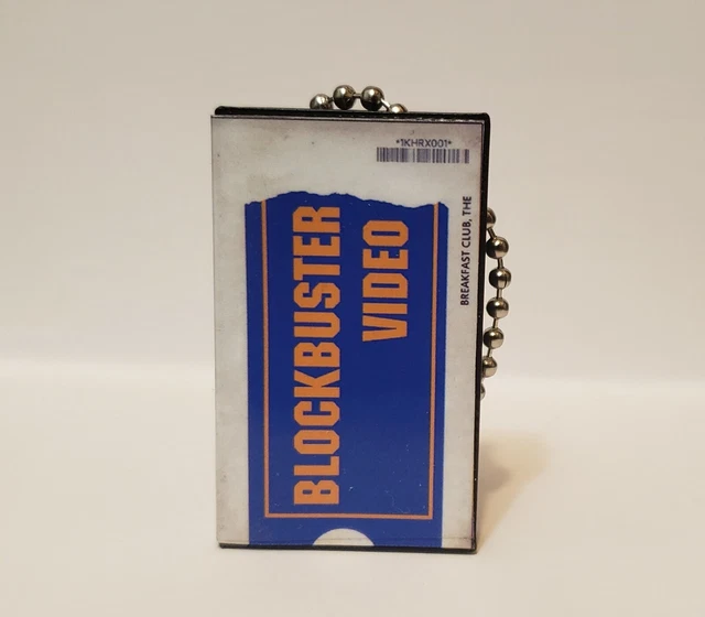 BLOCKBUSTER RENTAL TAPE Case Breakfast Club 80s 90s movie vhs Blu Ray ...