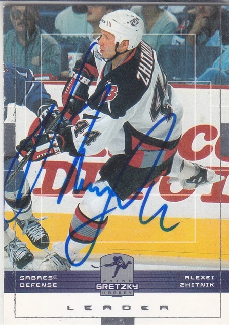 CARTE AUTOGRAPHE ALEXEI Zhitnik 99-00 UD Sabres EUR 1,84 - PicClick FR