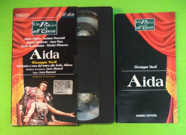 VHS FILMAIDA GIUSEPPE Verdi UN PALCO ALL'OPERA Luca Ronconi SCALA (F96 ...