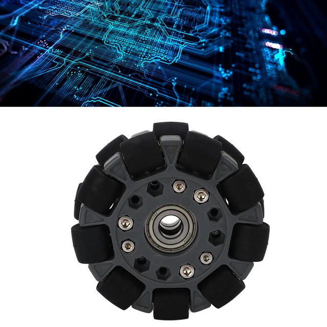 ROBOT OMNI DIRECTIONAL Wheel Robot Omni Wheel Tire 100mm For Feed Rails ...