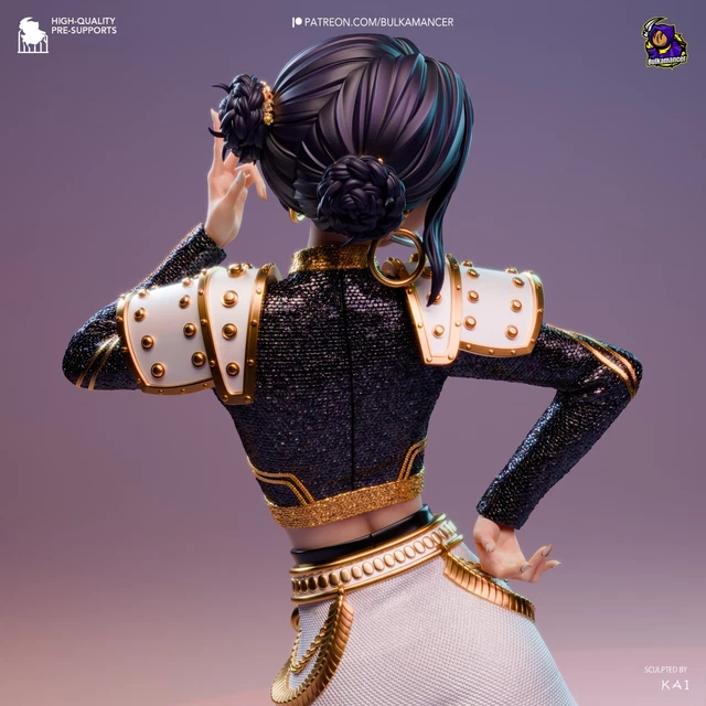 ZOEY GARAGE KIT Figure - Kpop Demon Hunters | Bulkamancer Sculpts $60. ...