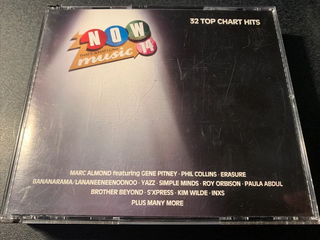 NOW THATS WHAT I Call Music 14 Original (2 CD, 1988) Fatbox With ...