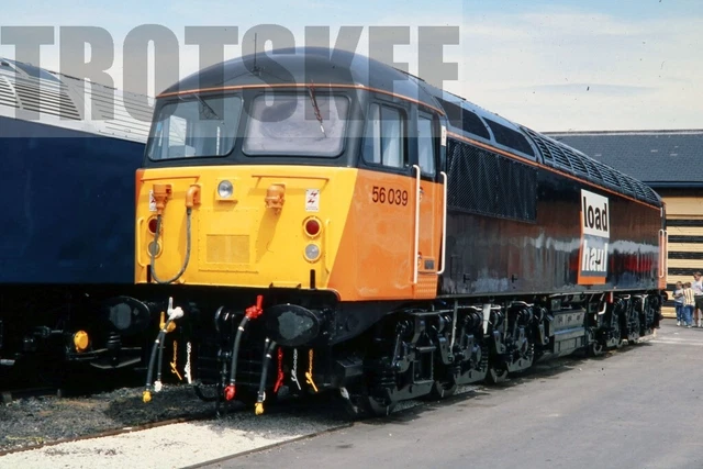 35MM SLIDE BR British Rail Diesel Loco Class 56 56039 1994 Doncaster ...