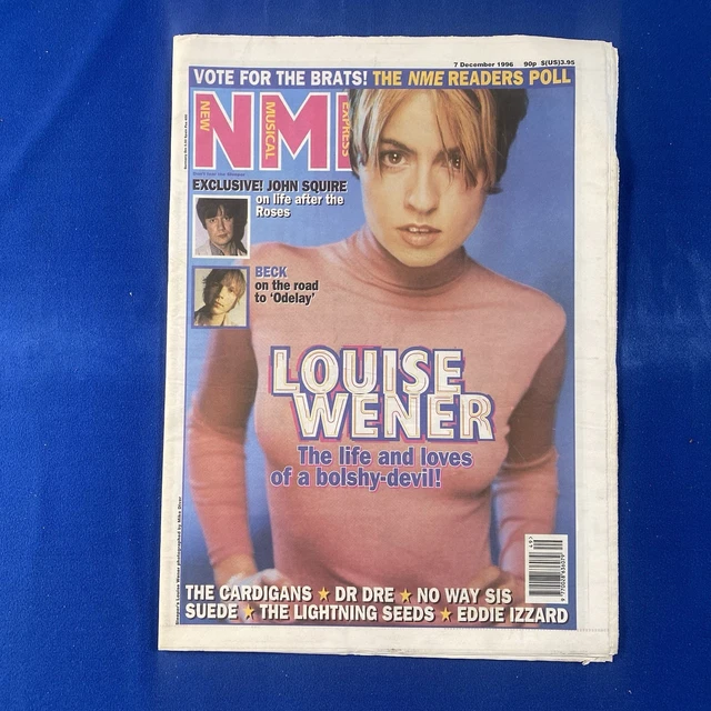 NME 7 DECEMBER 1996 LOUISE WENER The life and loves of a bolshy-devil ...
