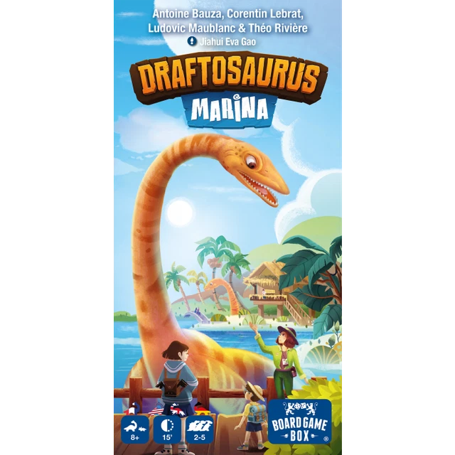 BOARD GAME BOX - Draftosaurus Marina (Extension) Jeu de Société EUR 23 ...