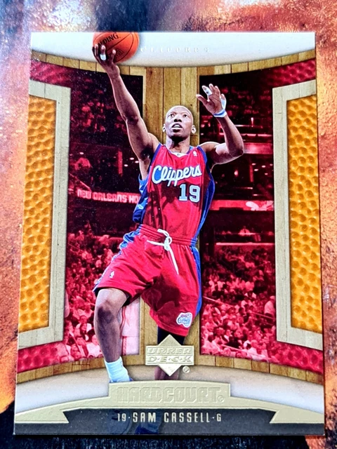 2006-07 UPPER DECK Hardcourt Sam Cassell Los Angeles Clippers #41 $1.85 ...