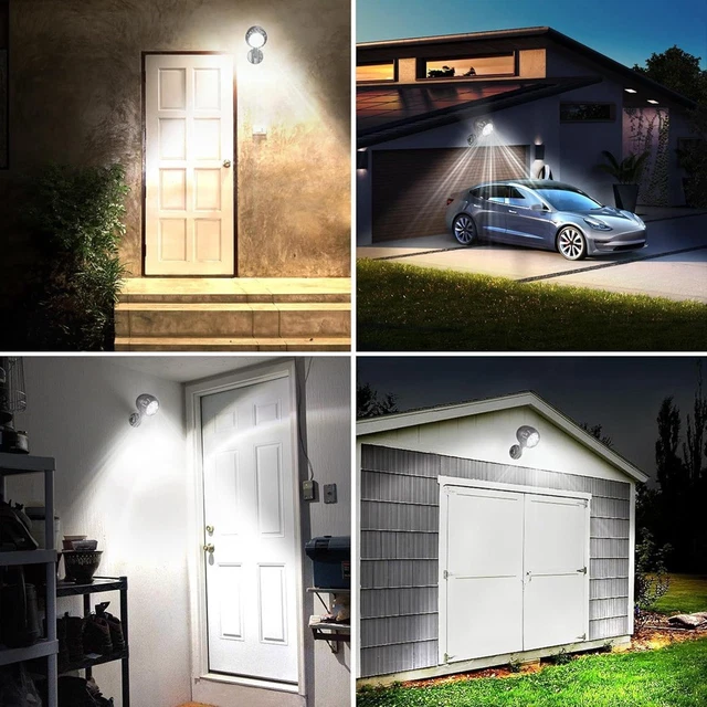 BATTERY MOTION SENSOR Light Outdoor Battery Operated Motion Lights ...