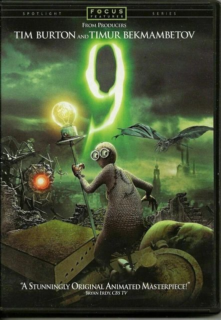 9 (DVD, 2009) Tim Burton Nine NEW $14.29 - PicClick CA