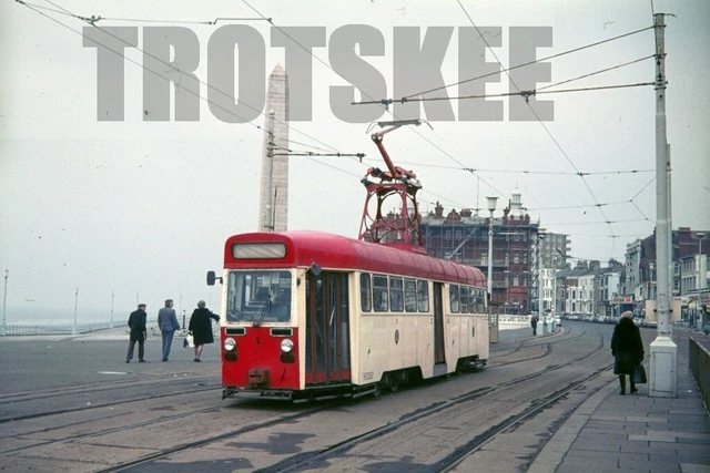 35MM SLIDE BLACKPOOL Transport Single Decker Tram Strassenbahn 5 1976 Original £4.39 - PicClick UK