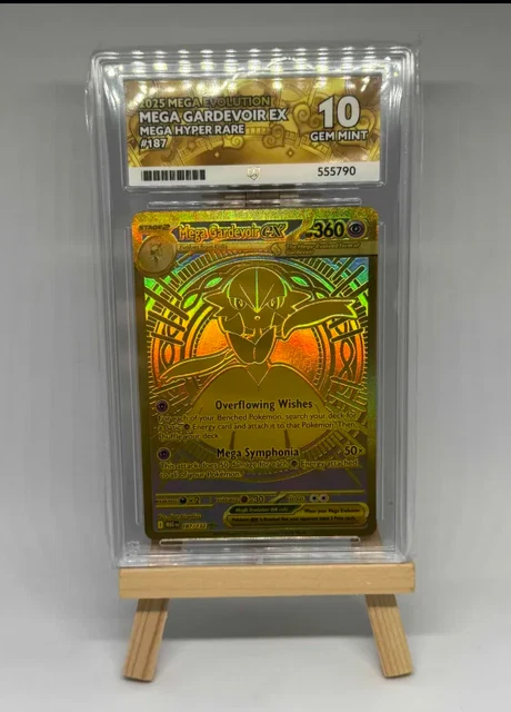 2025 POKEMON MEG En-Mega Evolution Mega Hyper Rare #188 Mega Lucario Ex ...