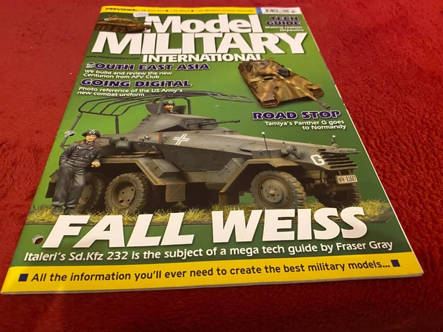 (PMMB73) MODEL MILITARY International Magazine #7 Italeri's Sd.kfz 232 ...