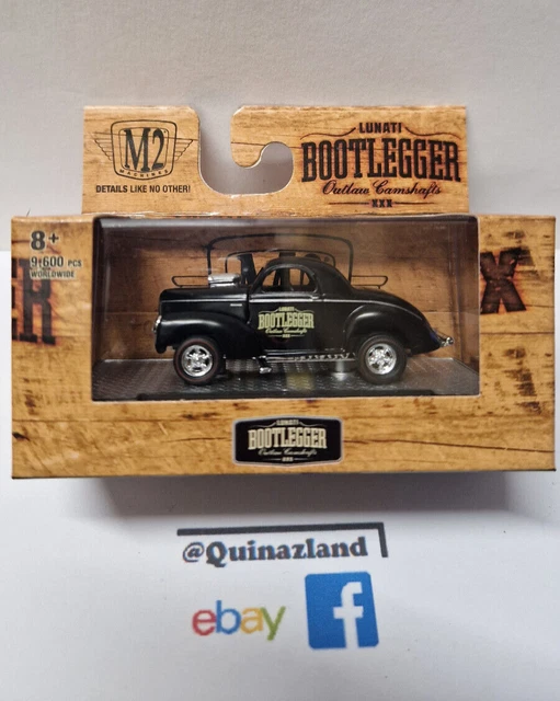 M2 MACHINES 2022 bootlegger outlaw 1941 willys coupe gasser (NP13) EUR 16,00 - PicClick FR