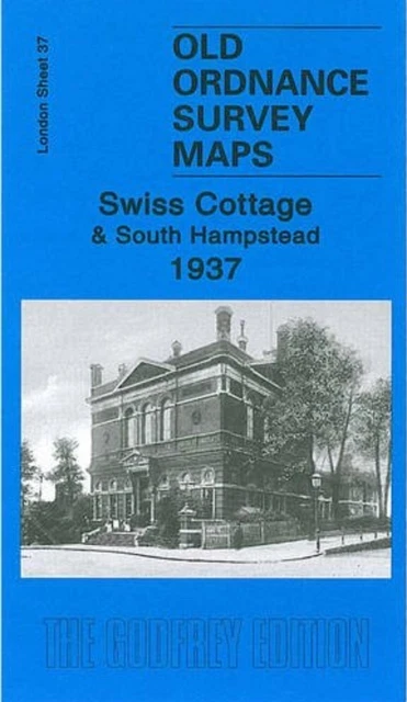 MAP OF SWISS Cottage & South Hampstead 1937 London Sheet 37.4 £5.95 ...