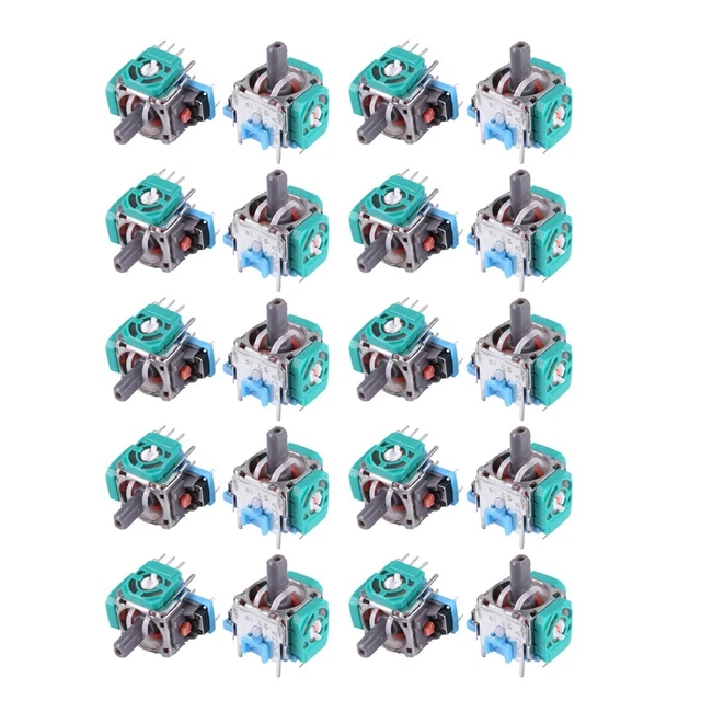 20PCS/LOT RIGHT / Left Joystick 3D Analog Stick Sensor for 4 Controller ...