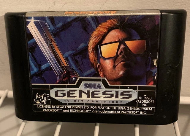 TECHNOCOP TECHNO COP Sega Genesis 1990 Authentic Cartridge Untested $30 ...