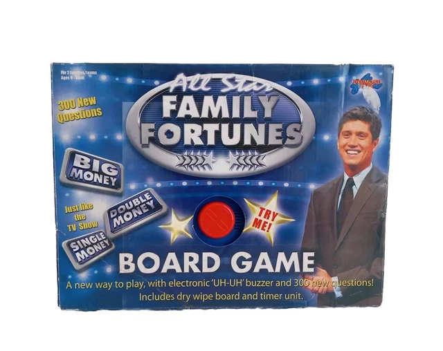 ALL STAR FAMILY Fortunes Board Game 100% Complete/Freepost £19.95 ...