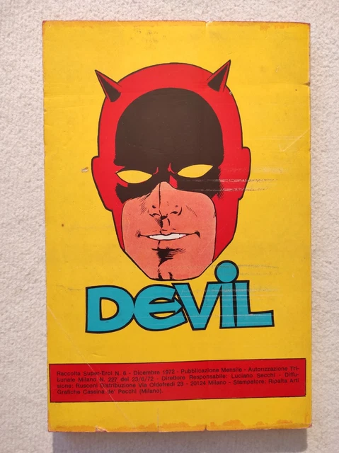 RACCOLTA SUPER EROI Corno N. 6 Devil 41 42 43 - Di Resa - Piu' Che ...
