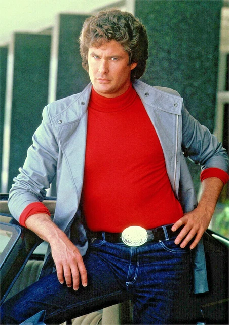 DAVID HASSELHOFF KNIGHTRIDER Pose POSTER £10.99 - PicClick UK