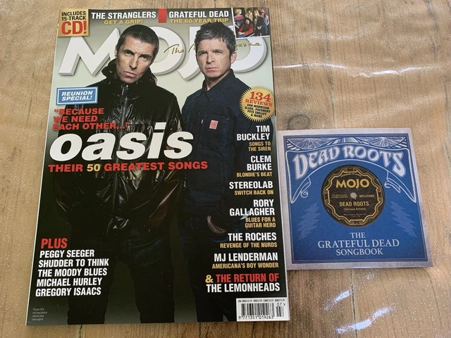 MOJO MAGAZINE JULY 2025 Oasis Reunion Special With CD Grateful dead £10 ...