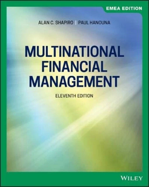 MULTINATIONAL FINANCIAL MANAGEMENT EMEA édition par Paul Hanouna ...