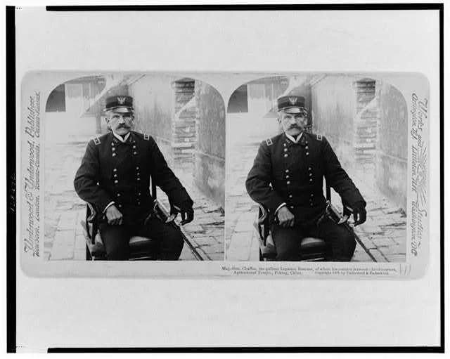 MAJ-GEN CHAFFEE, THE gallant Legation rescuer, of whom his countr - Old ...
