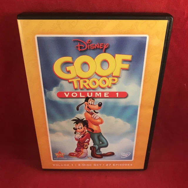 DISNEYS GOOF TROOP DVD Volume 1 one (3 disc set - 27 Episodes) *Very ...