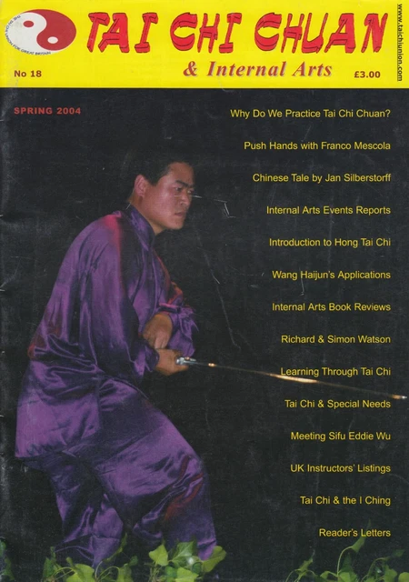 TAI CHI CHUAN Magazine N°18 - Wu Tai Chi - Push Hands - Qi Gong - Hong ...