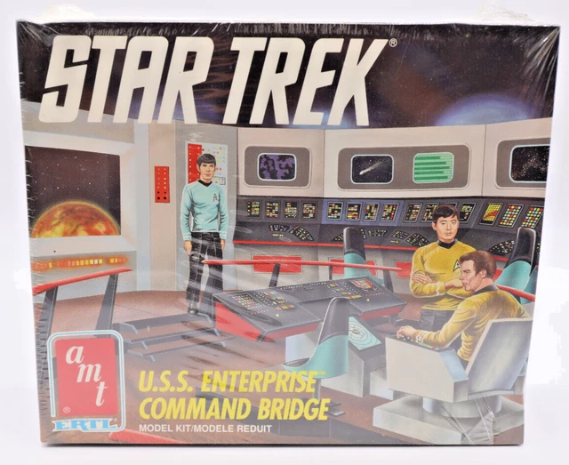 STAR TREK U.S.S. ENTERPRISE COMMAND BRIDGE Model Kit (amt/ERTL) New EUR ...