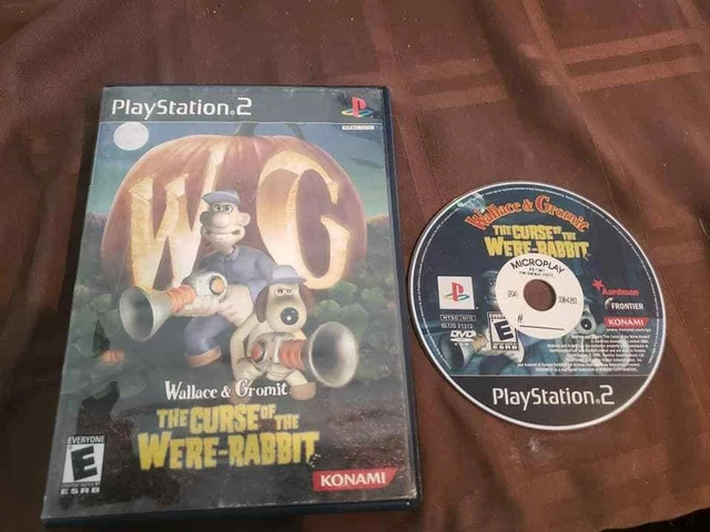 WALLACE & GROMIT: The Curse of the Were-Rabbit Sony PlayStation 2 PS2 ...