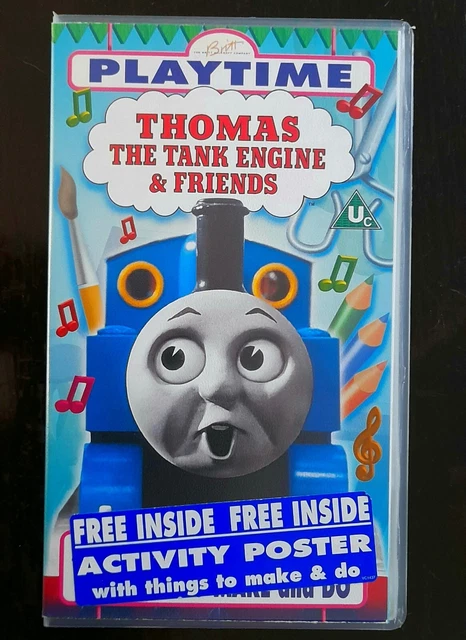THOMAS THE TANK ENGINE & FRIENDS Like NEW VHS PLAYTIME / THINGS TO MAKE ...