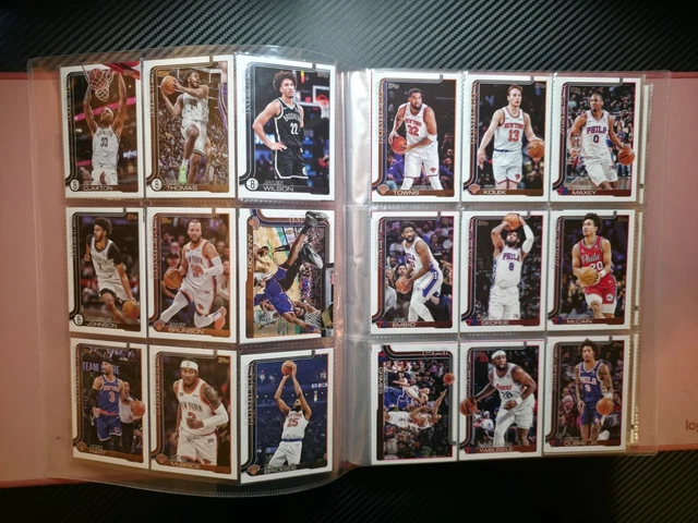 TOPPS 2025/2026 NBA Basketball Complete Binder 1-300. Binder included ...