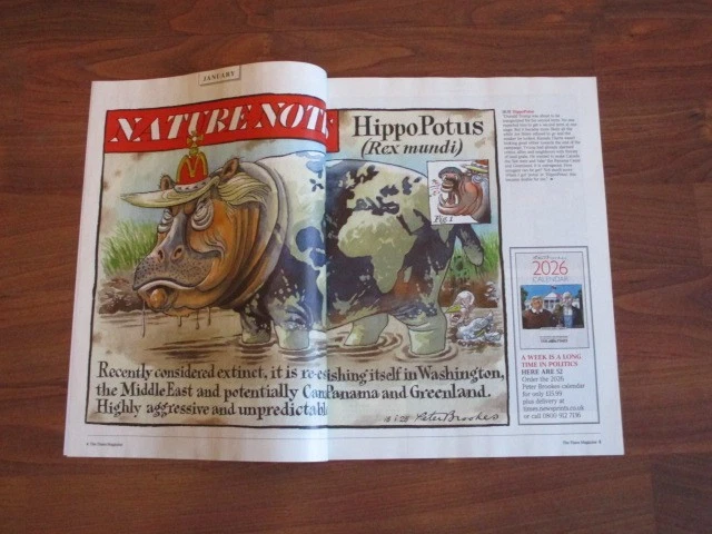THE TIMES MAGAZINE 27 December 2025 - The Year In Cartoons by Peter ...